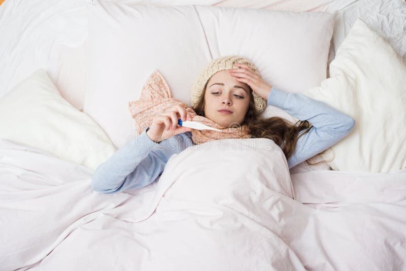 Sick woman stock photo. Image of nose, cough, sneeze - 38417834