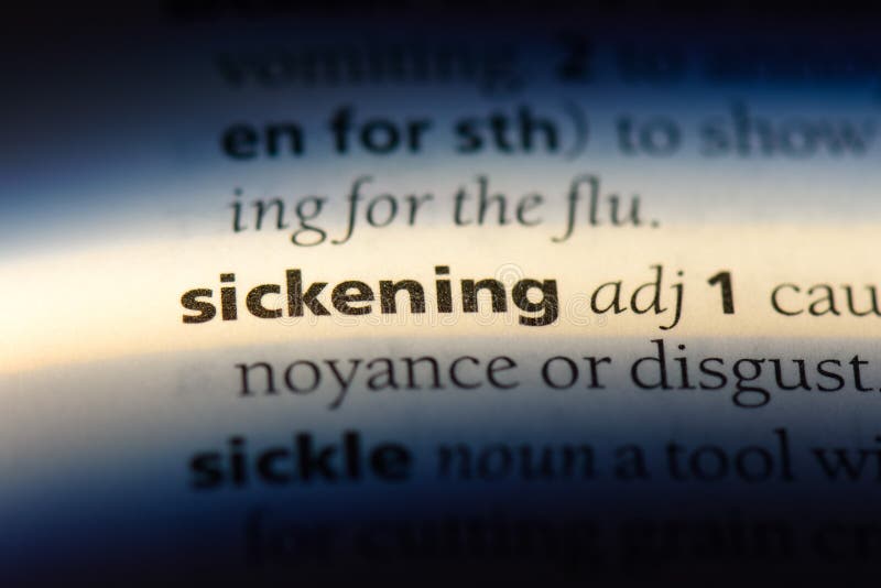 Sickening stock photo. Image of idea, word, page, dictionary - 126619150