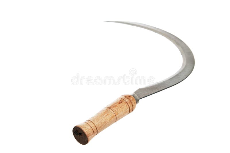 Sickle stock image. Image of gardening, scythe, handle - 9503481