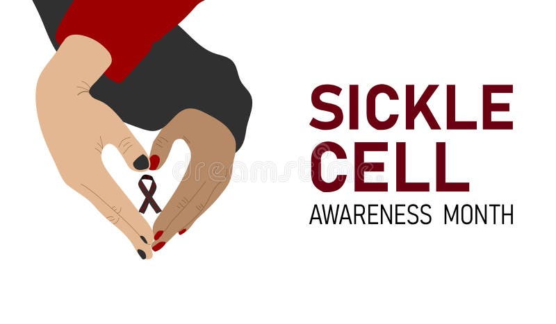 Sickle Cell Month stock vector. Illustration of disease - 252826472