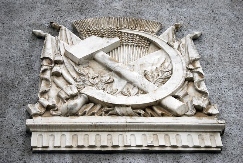 Sickle and the Hammer Communist Symbol Stock Photo - Image of nations ...
