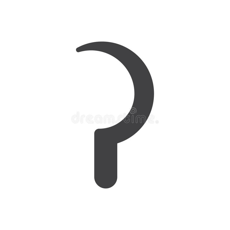 Sickle icon stock illustration. Illustration of farming - 393382670