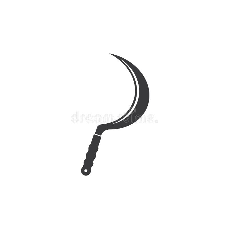 Sickle Icon Vector Illustration Design Stock Vector - Illustration of ...
