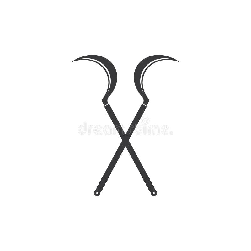 Sickle Icon Vector Sign and Symbol Isolated on White Background, Sickle ...