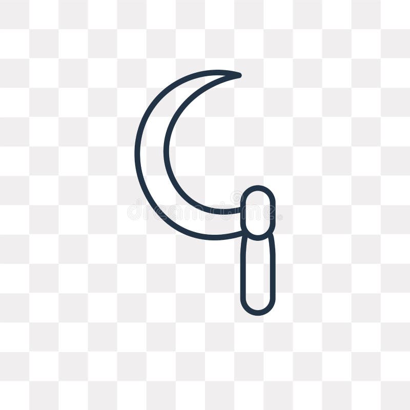 Sickle Transparent Icon. Sickle Symbol Design from Agriculture, Stock ...