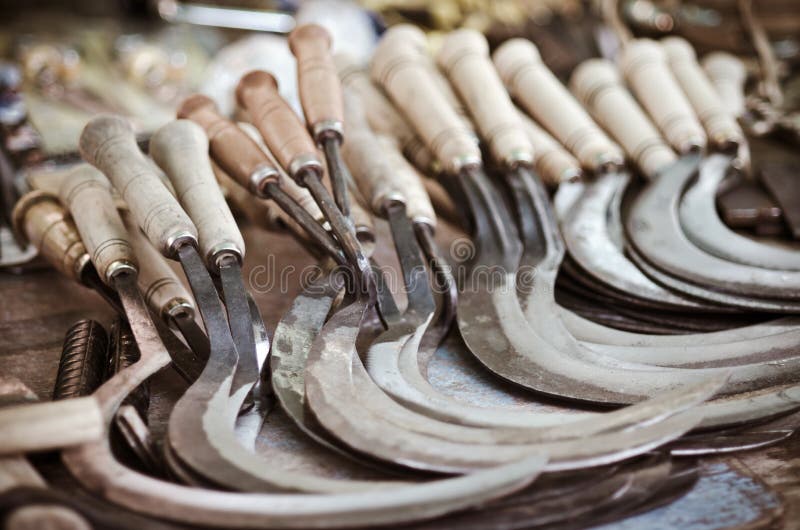 Sickles stock photo. Image of hardware, gardening, sickles - 29082876