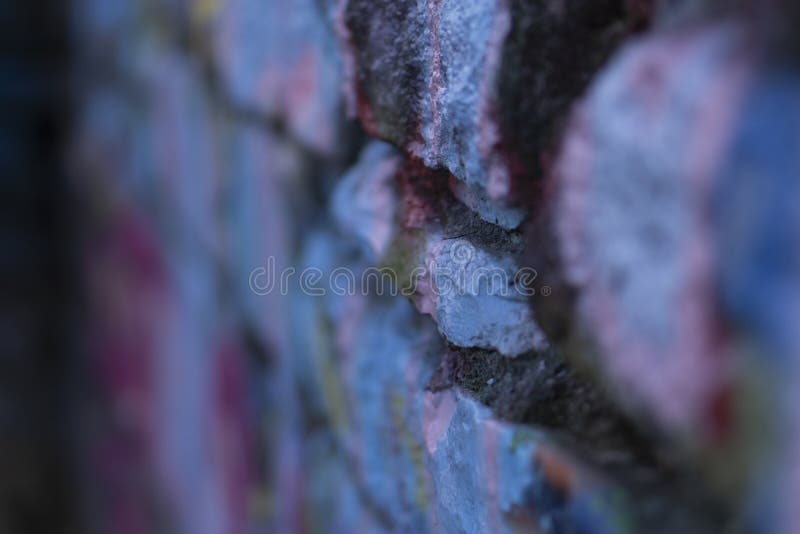 Side Abstract View of Old Wall Peel Dark Texture Stock Photo - Image of ...