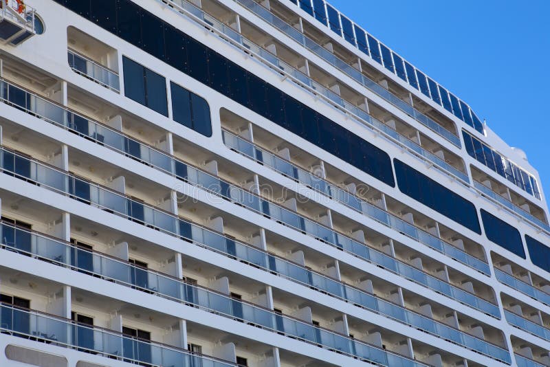 Cruise liner Docked Side stock image. Image of industry - 10888263