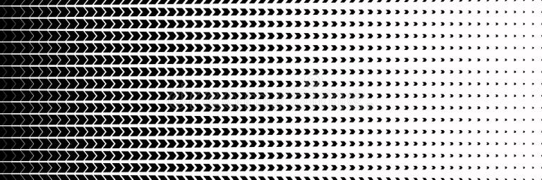 Side Arrows Design Elements Gradient Half Color Background. Horizontal ...