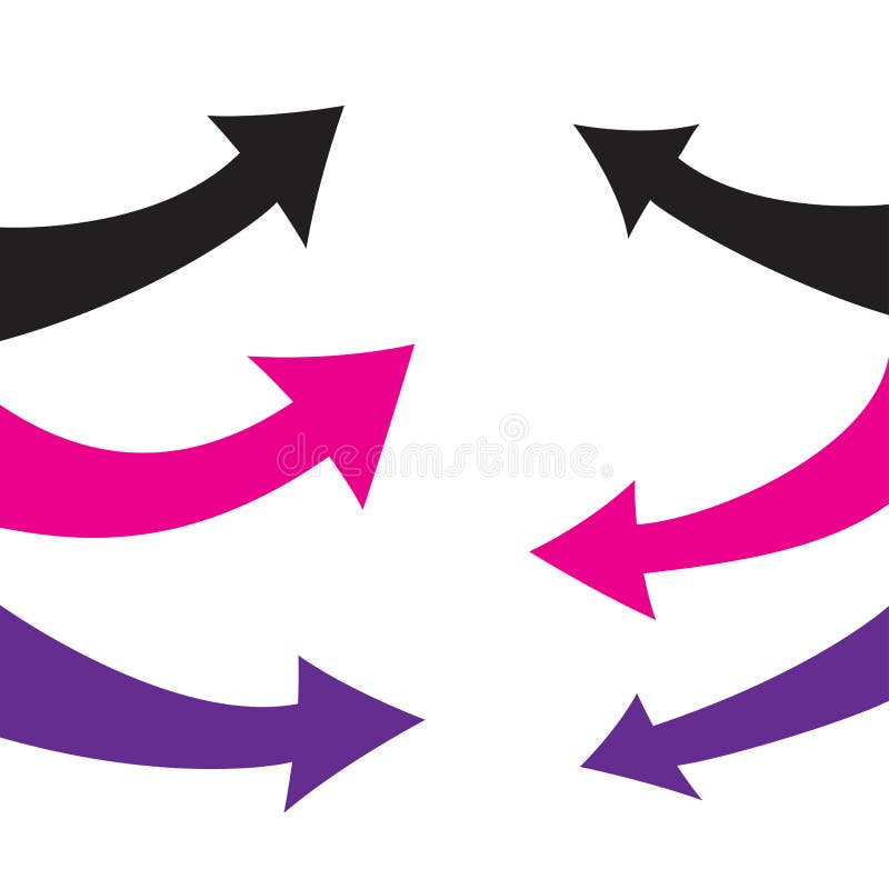 Two Side Up Arrows Symbol Warning Sign. Packaging Symbol Sticker for ...