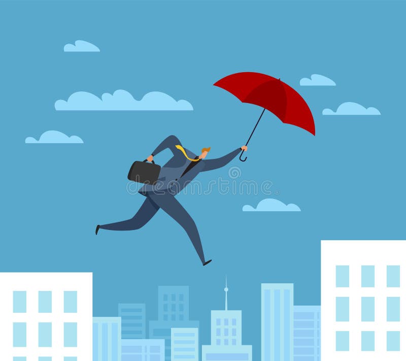 Side Assistance in Overcoming Problems and Obstacles. Businessman ...