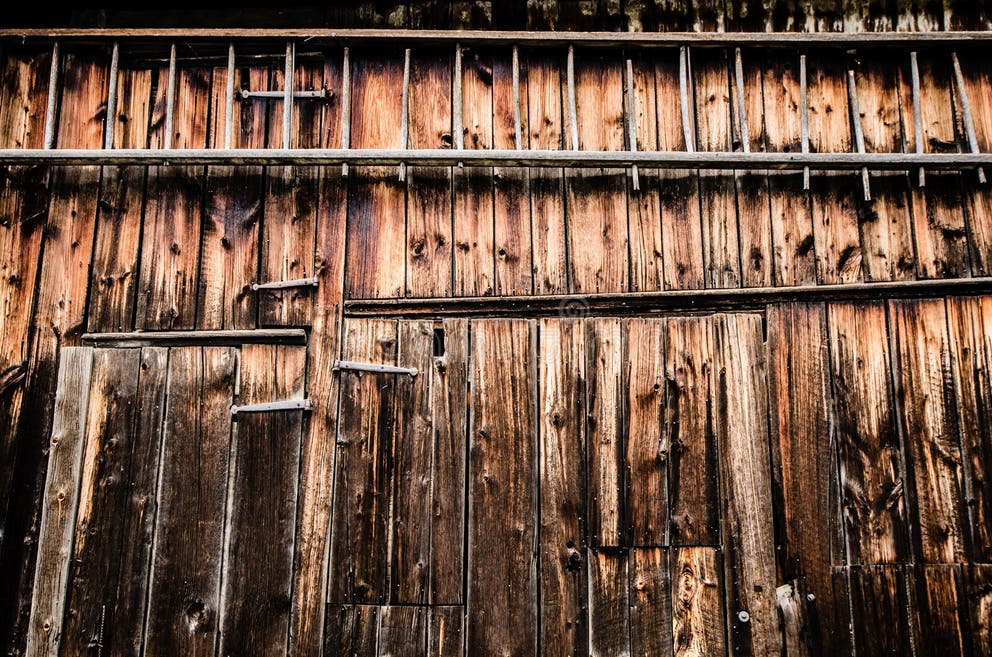 Side of the barn stock photo. Image of farm, attached - 53972252