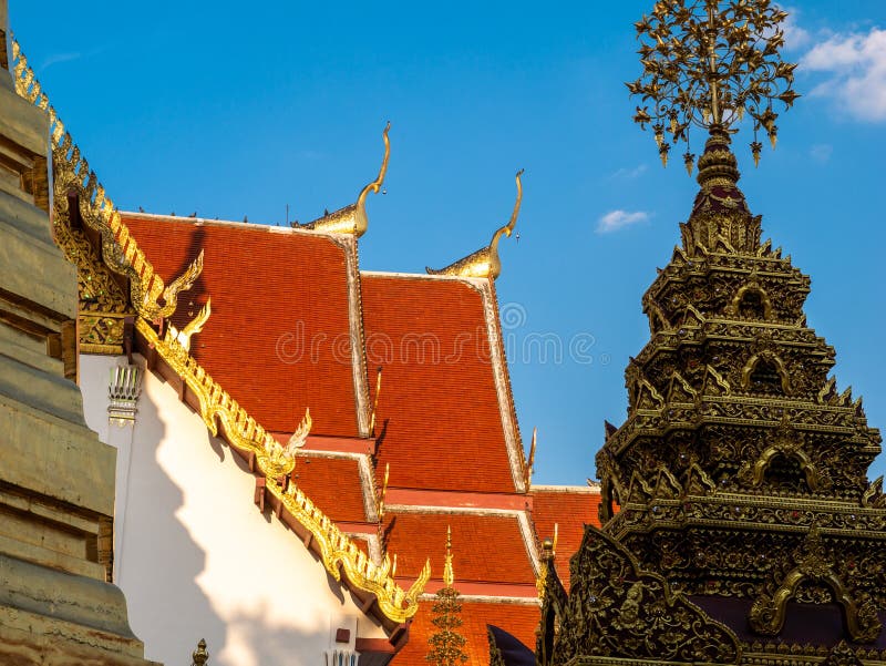 Side of Buddist Church stock image. Image of chohae - 258131127