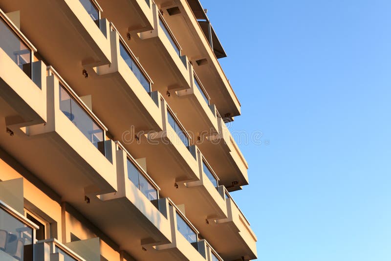 Side of building stock photo. Image of blue, downtown - 28047086
