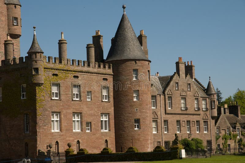 Side of the castle stock photo. Image of architecture - 6303596