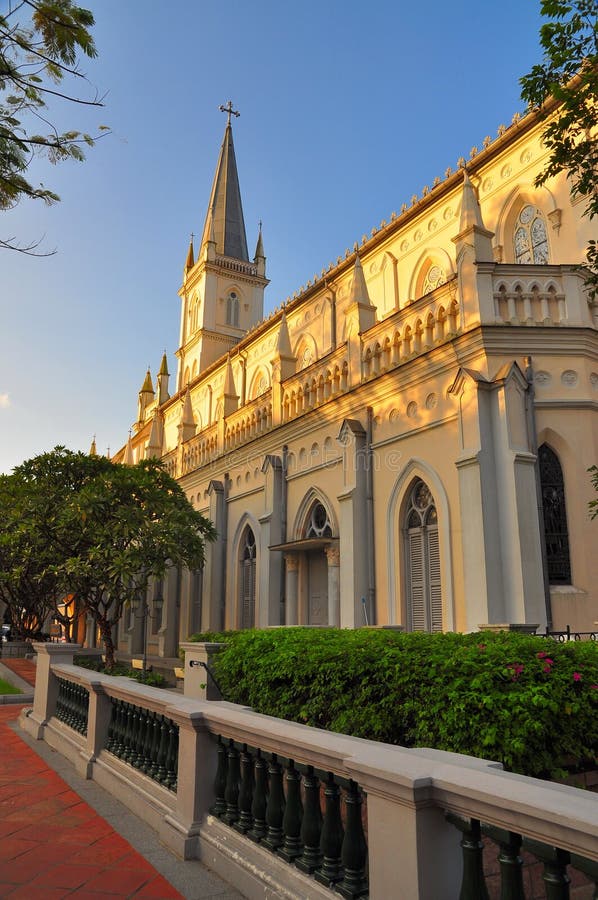 Side of church stock photo. Image of sunlight, historic - 7842278