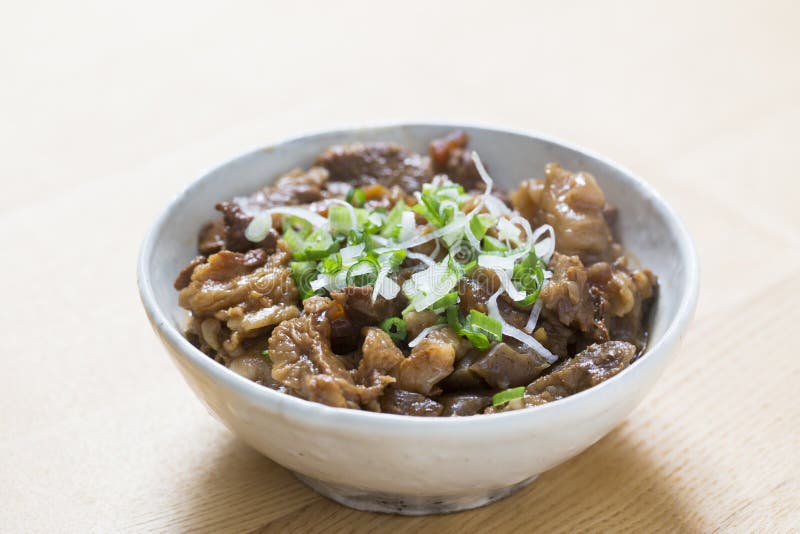 Side Dish with Stewed Beef Muscle Stock Photo - Image of stewed, beef ...