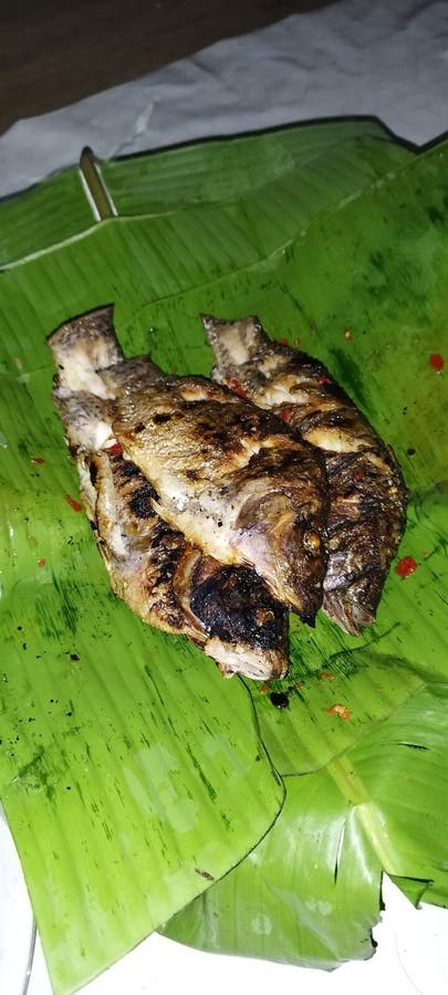 Side Dishes. Mujair Fish, Grilled Fish Stock Photo - Image of meat ...