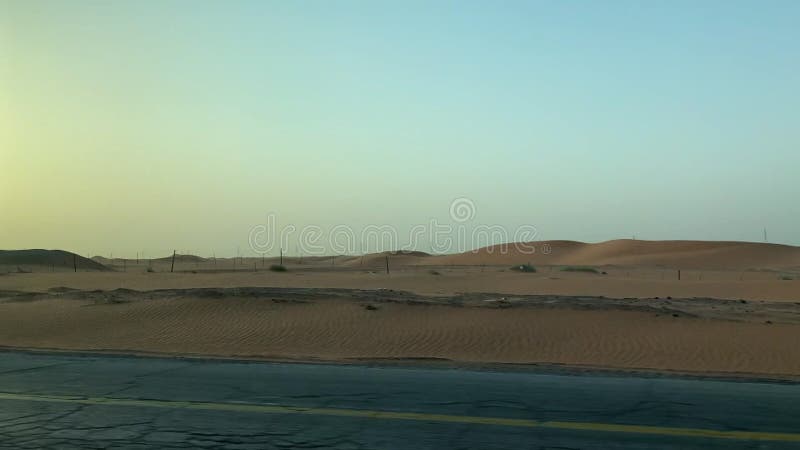Side Driving View in Saudi Arabia Stock Footage - Video of transport ...