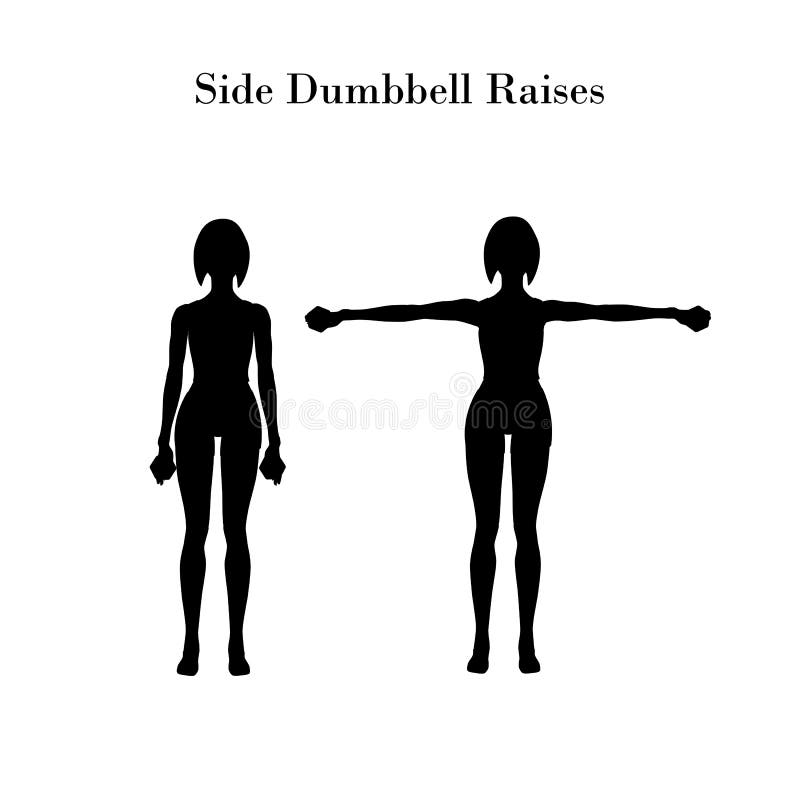 Side Raises Stock Illustrations – 179 Side Raises Stock Illustrations ...
