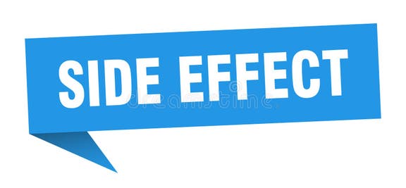 Side Effect Banner. Side Effect Speech Bubble Stock Vector ...