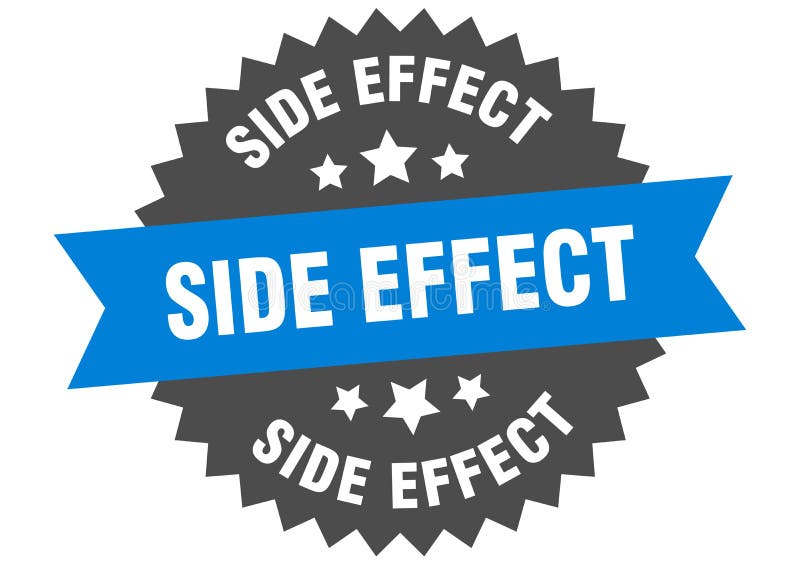 Side Effect Banner. Side Effect Ribbon Label Sign Set Stock Vector ...