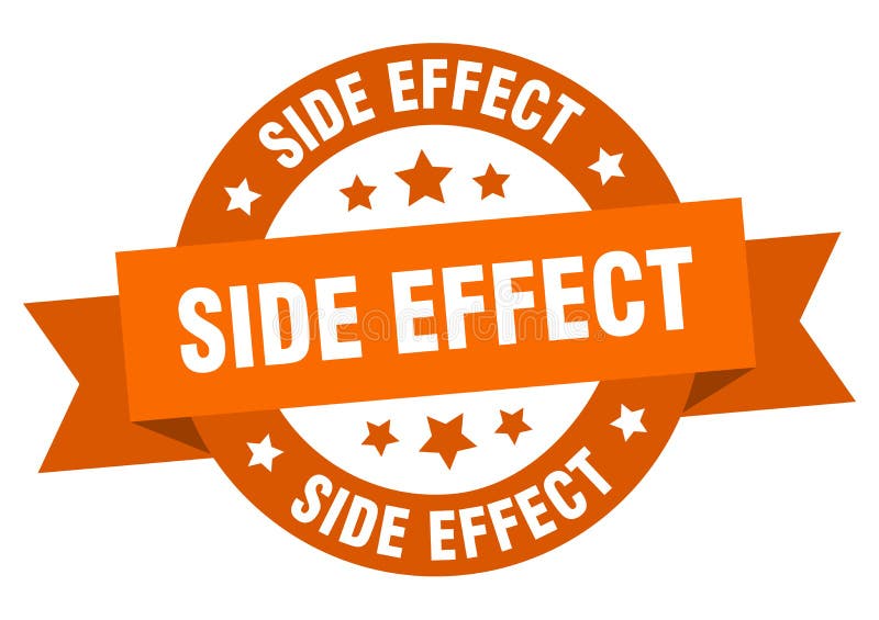 Side Effect Square Isolated Sign Set. Side Effect Stamp Stock Vector ...