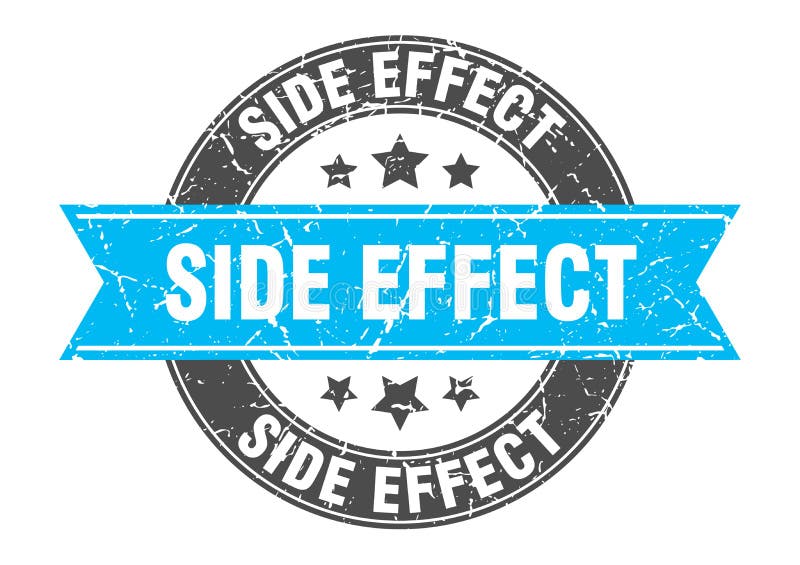 Side Effect Stamp Set. Side Effect Square Grunge Sign Stock Vector ...