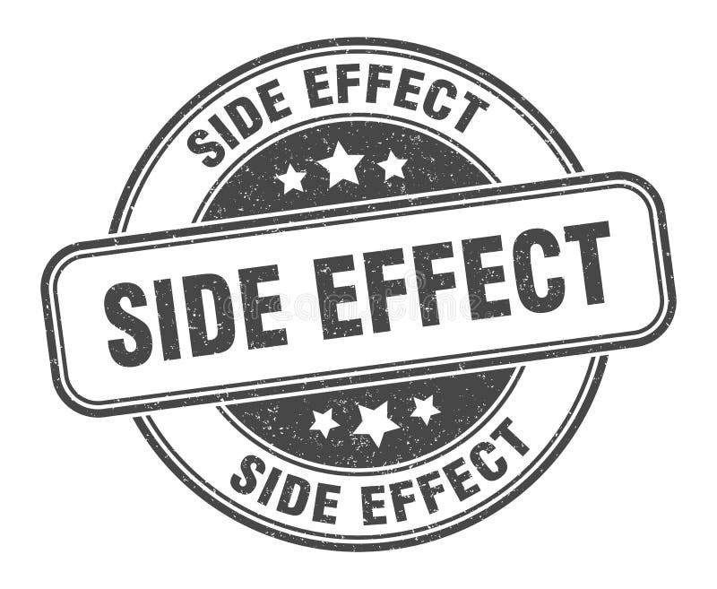 Side Effect Stamp. Side Effect Label. Round Grunge Sign Stock Vector ...