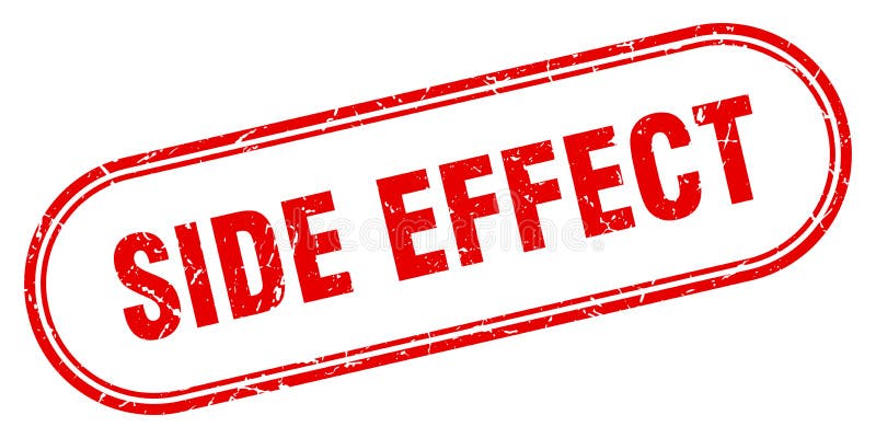 Side Effect Label. Side Effect Isolated Seal. Sticker. Sign Stock ...