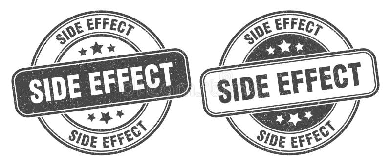 Side Effect Stamp. Side Effect Label. Round Grunge Sign Stock Vector ...