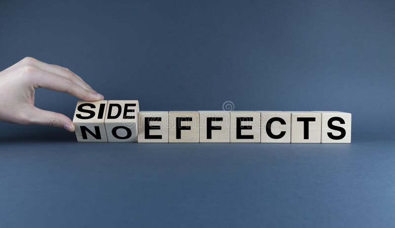 Side Effects or No Effects. the Cubes Form the Words Side Effects or No ...
