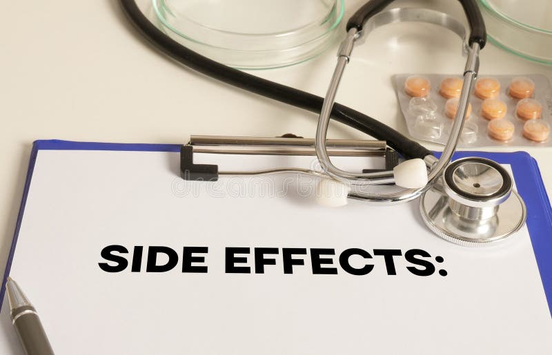 Side Effects are Shown Using the Text Stock Image - Image of ...