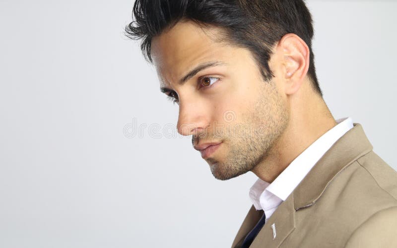 32+ Handsome male model side face Free Stock Photos - StockFreeImages