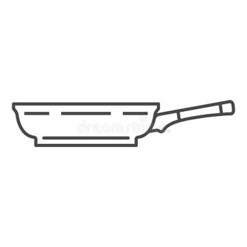Griddle Outline Stock Illustrations – 317 Griddle Outline Stock ...