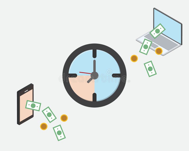 Side Hustle or Extra Income To Earn Extra Money Stock Vector ...