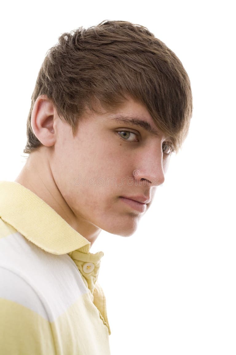 173 Young Man Looking Sideways Face Head Portrait Looking Sideways ...