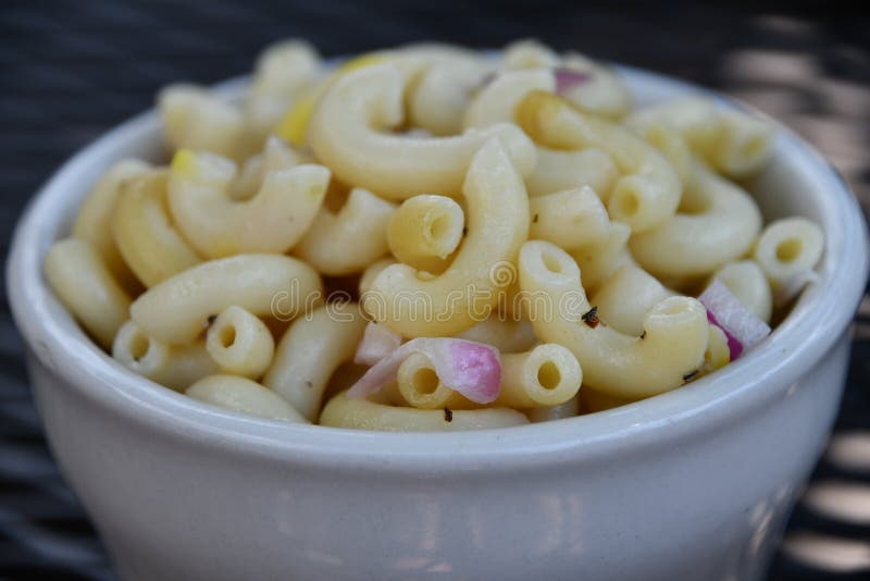A Side of Macaroni Salad stock photo. Image of appetizer - 214054914