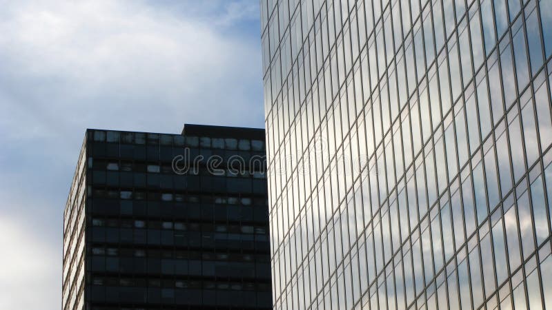 Side of modern buildings stock image. Image of exterior - 6273951