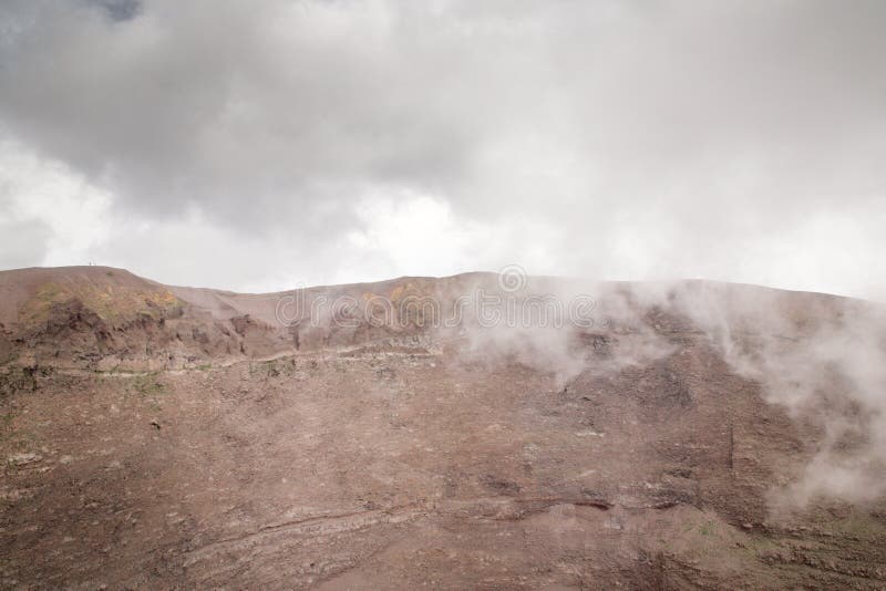 Side of Mount Vesuvius Volcano Stock Photo - Image of outdoor, mount ...