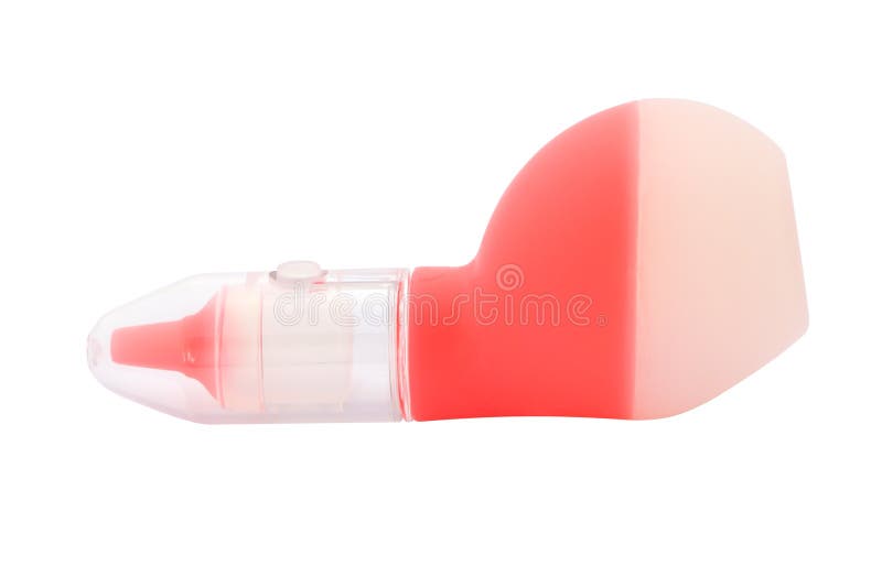 Side of Nasal Aspirator with Cap Stock Image - Image of nose ...