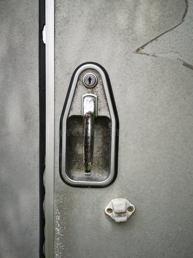 Side of Old Bus Handle stock image. Image of industry - 120124947