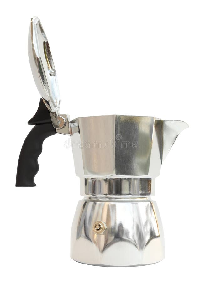 Side Open Cover Moka Pot Stock Photos - Free & Royalty-Free Stock ...