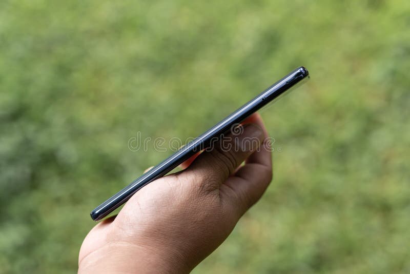Side Part of the Samsung Galaxy A51 Editorial Stock Photo - Image of ...