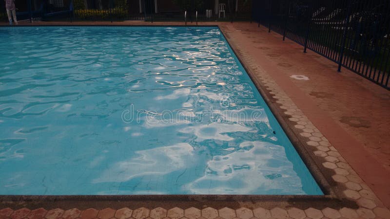 Side of the pool stock photo. Image of pool, side, beautiful - 96998410