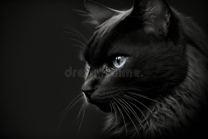 383 Realistic Black Cat Stock Photos - Free & Royalty-Free Stock Photos ...