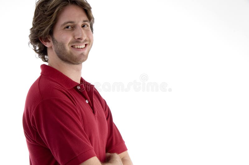 Side Pose of Boy Watching Tv Stock Image - Image of show, watch: 7417905