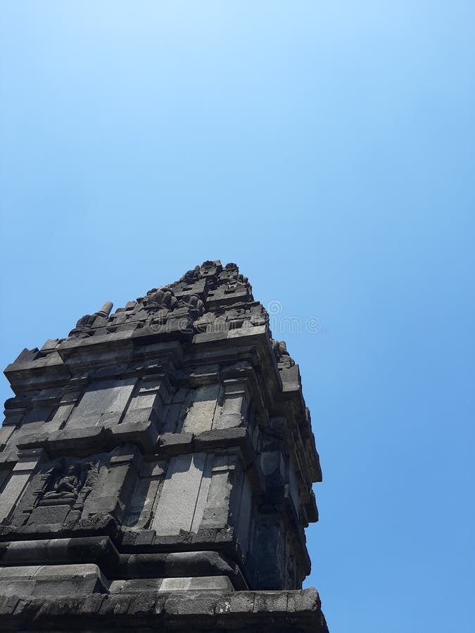 Side of prambanan tample stock photo. Image of side - 271549020