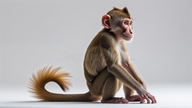 Side Profile Monkey Stock Illustrations – 299 Side Profile Monkey Stock ...