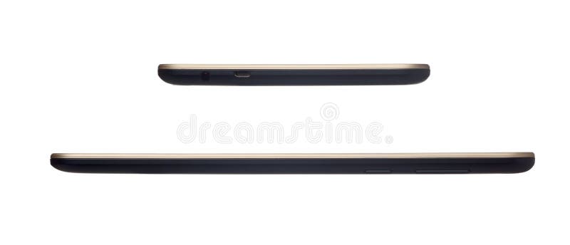 Side Profiles of an 8 Inch Tablet Stock Image - Image of android, eight ...